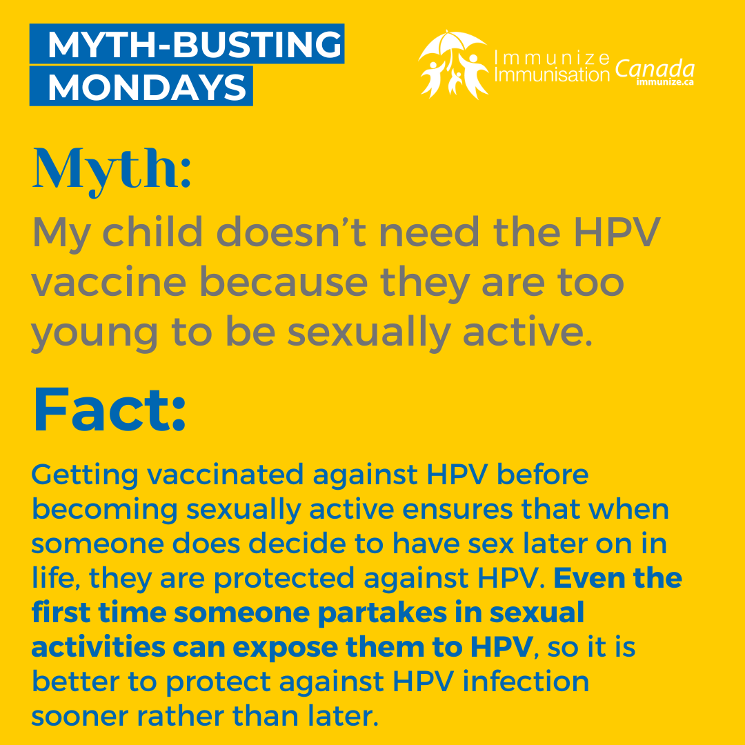 Debunk vaccine misinformation with our Myth-busting Mondays series | immunizecanada